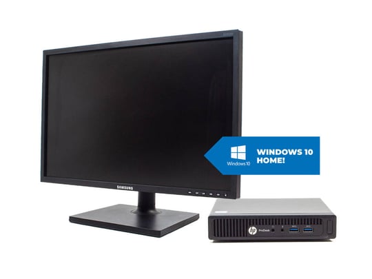 HP ProDesk 400 G2 DM + 22" Samsung S22E450 Monitor + MAR Windows 10 ...