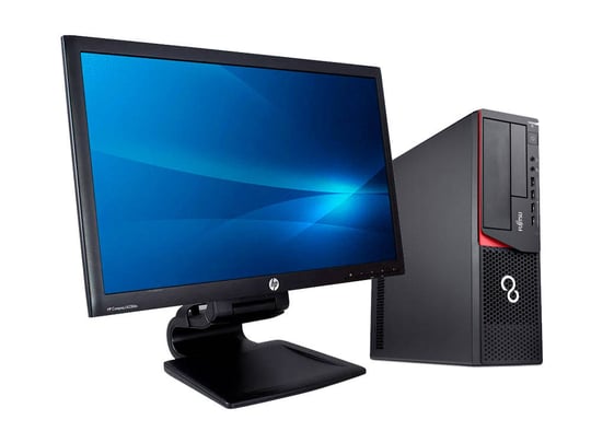 Fujitsu Esprimo E720 SFF + 23" Compaq LA2306x Monitor (Quality Silver ...