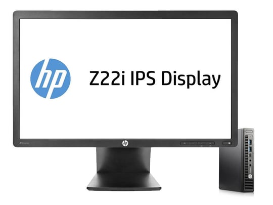 HP ProDesk 600 G2 DM + 21,5" HP Z22i Monitor PC set - 2070565 | furbify