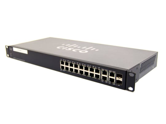 Cisco SG300-20 20-Port Gigabit Managed Switch Network Switch - 1510016 ...