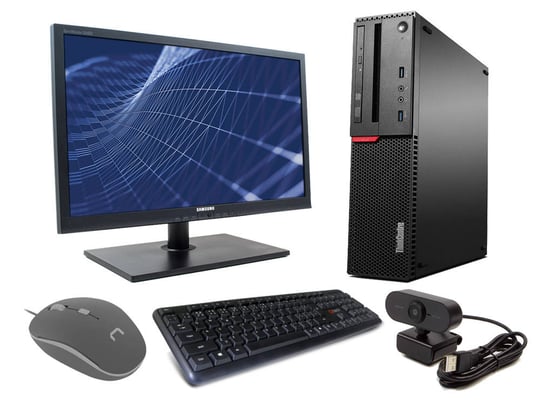 Lenovo ThinkCentre M800 + 24" Monitor SyncMaster S24A450 PC set ...