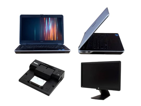 Dell Latitude E6440 + Dell E-Port Docking Station (K07A) + Monitor HP ...