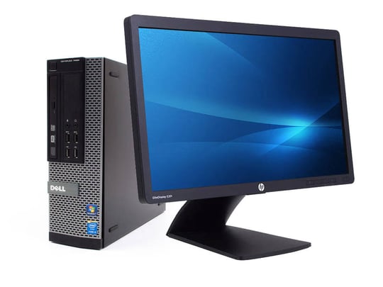 Dell OptiPlex 7020 SFF + 20,1" HP EliteDisplay E201 Monitor PC set ...