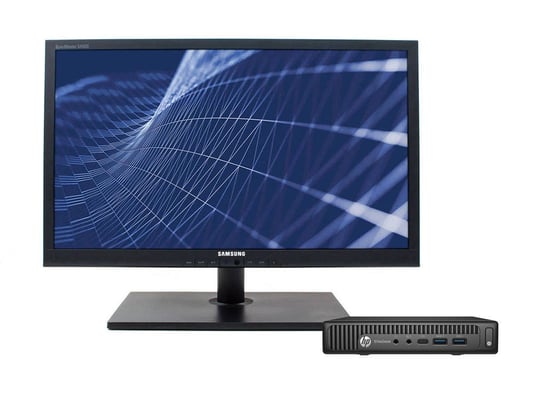 HP EliteDesk 800 35W G2 DM + 24" Samsung SyncMaster S24A650S (Quality ...