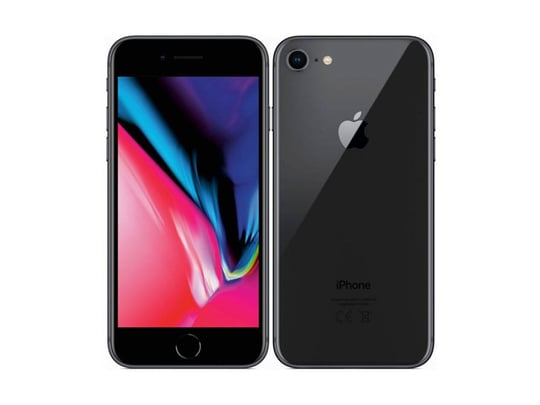 Apple iPhone 8 Black 64GB Smartphone - 1410030 | furbify