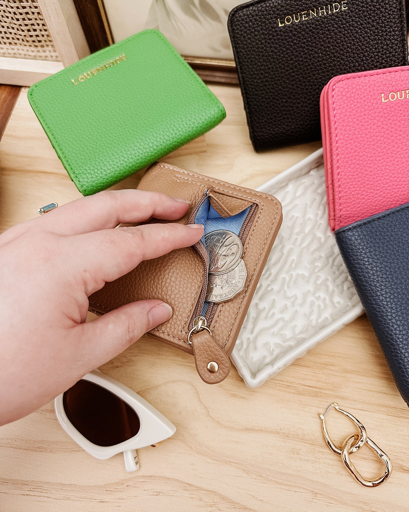 Lily Wallet Apple Green