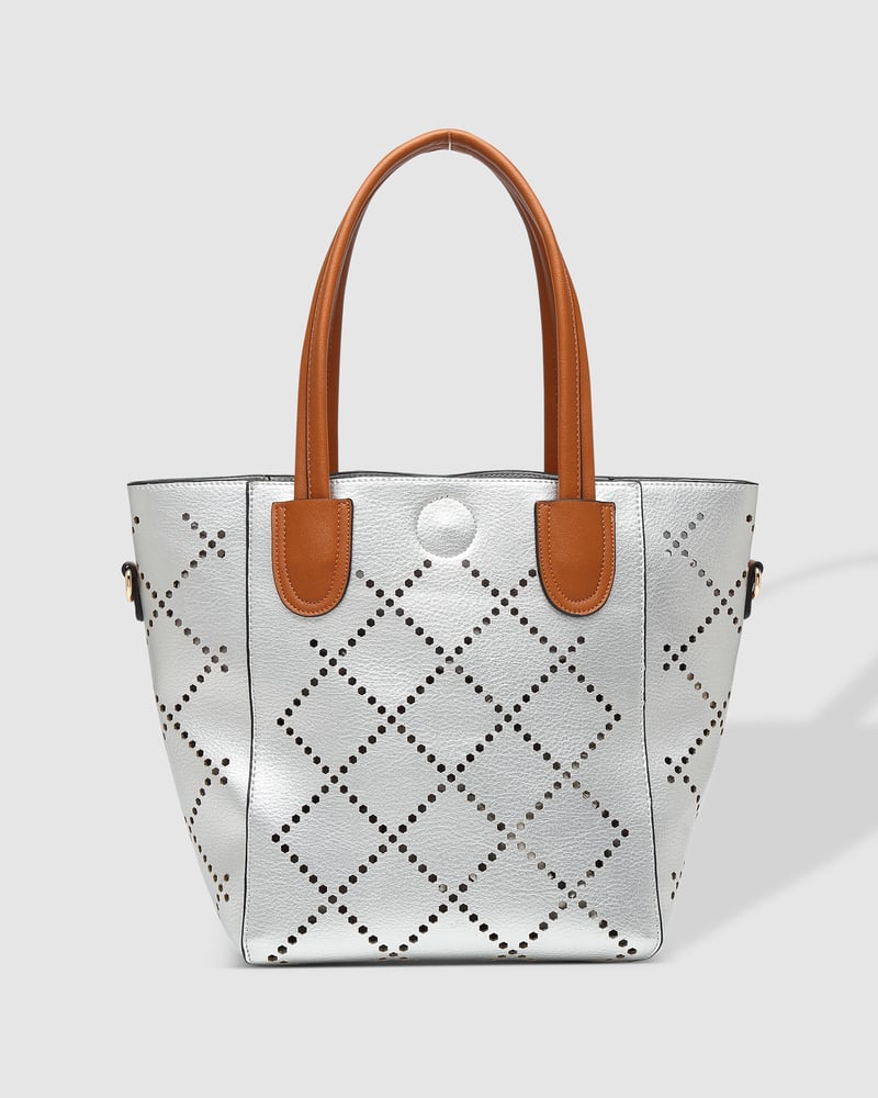 Baby Bermuda Tote Bag Silver