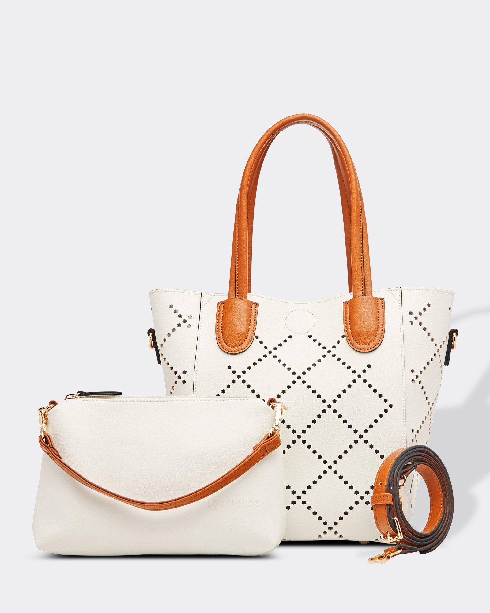Baby Bermuda Tote Bag White