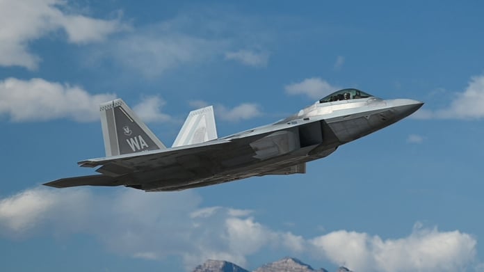 Lockheed Martin, F-22 Raptor savaş uçaklarını gelişmiş kızılötesi ...