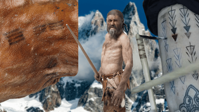 5300 Yaşındaki Buz Adam Ötzi’nin Dövmeleri Nasıl Yapıldı?