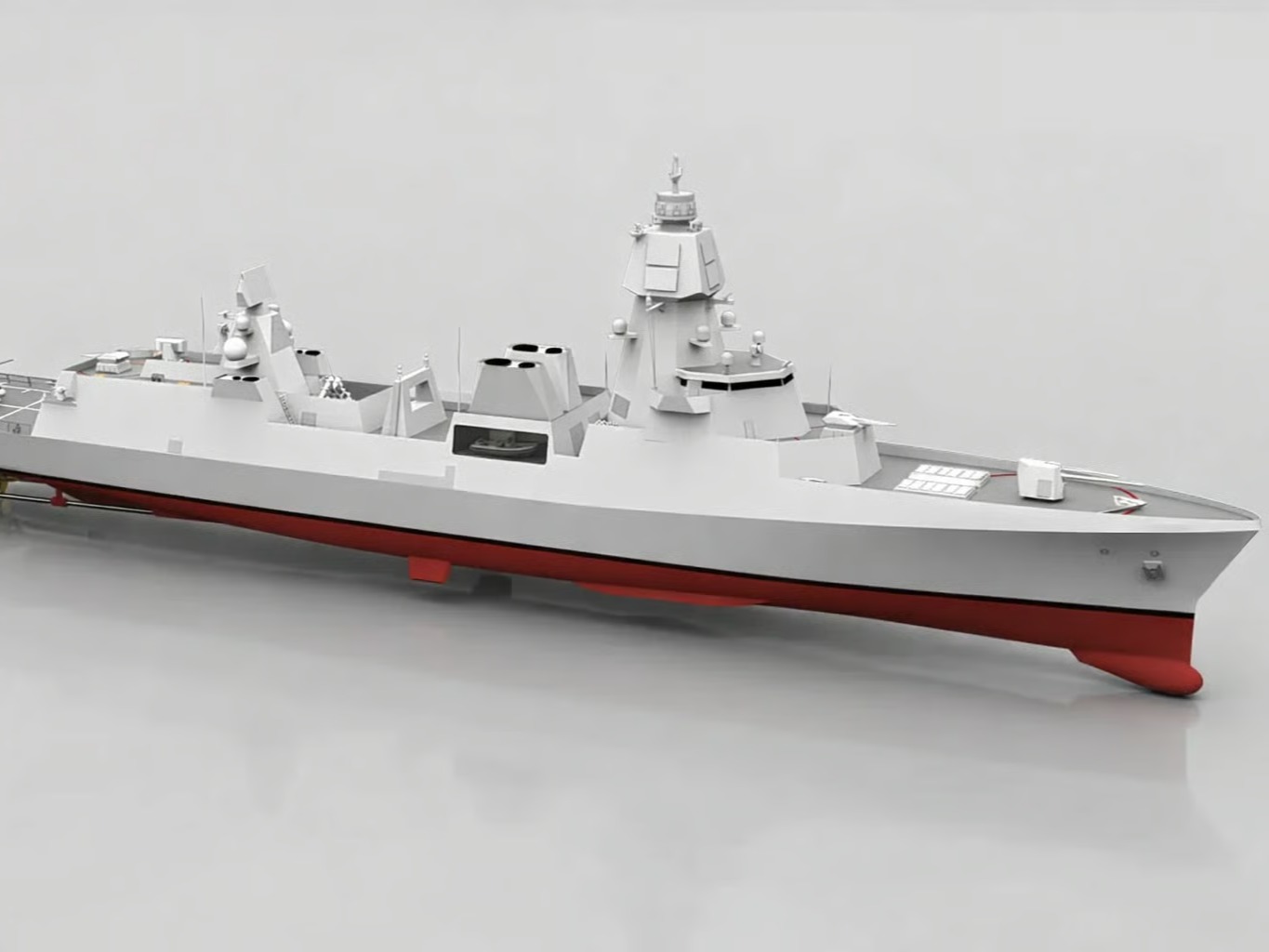 Kuasar Marin, 5.500 tonluk KM-F148 hava savunma fırkateyni konseptini ...