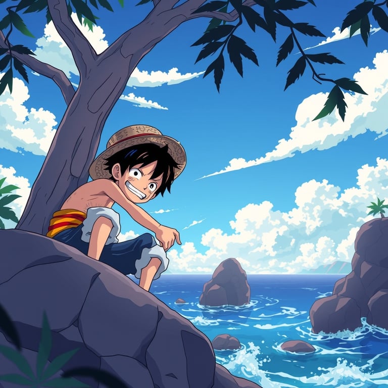 KI-Anime mit Monkey D. Luffy erstellen | Neta