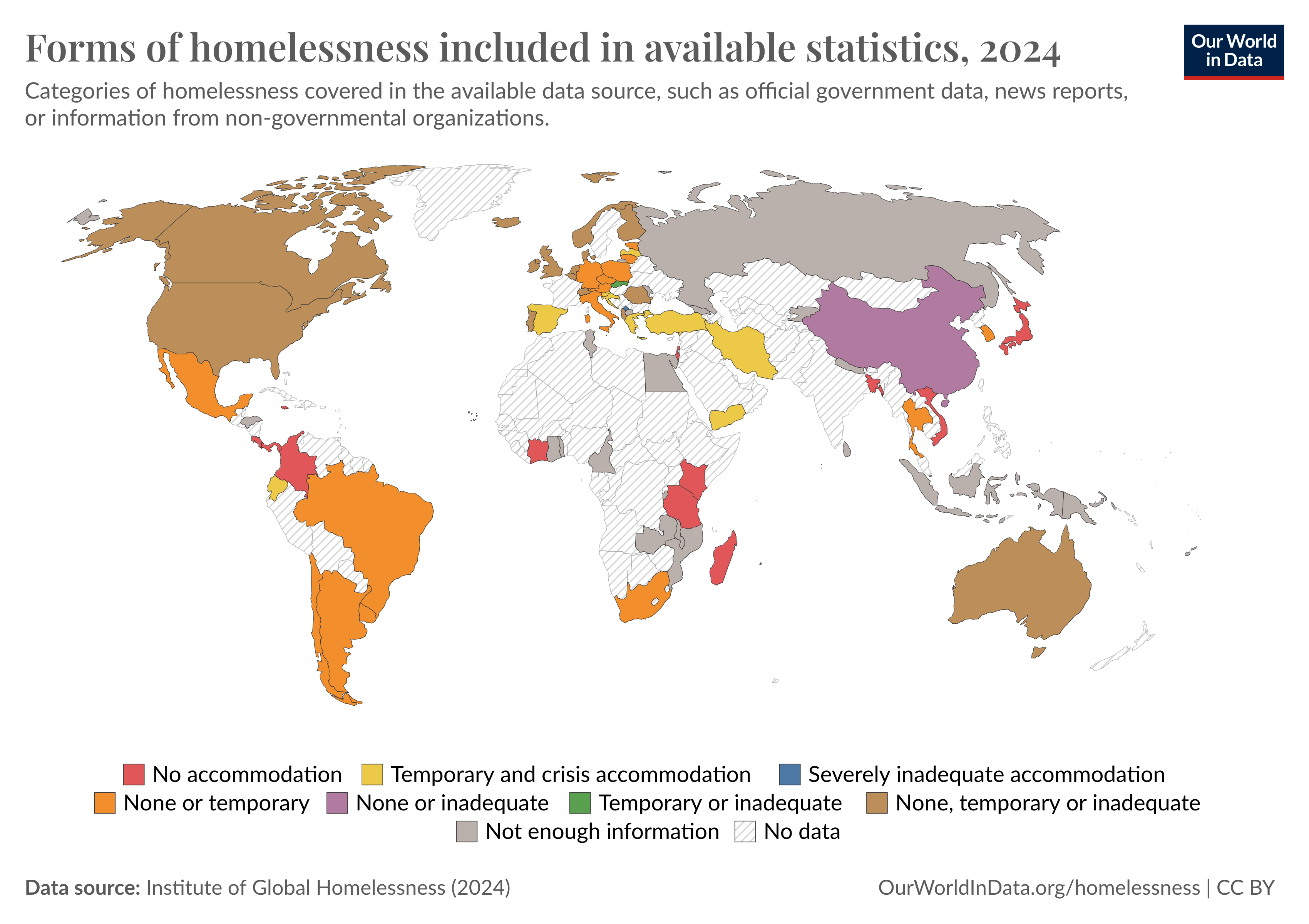 Different definitions of homelessness make international comparisons ...