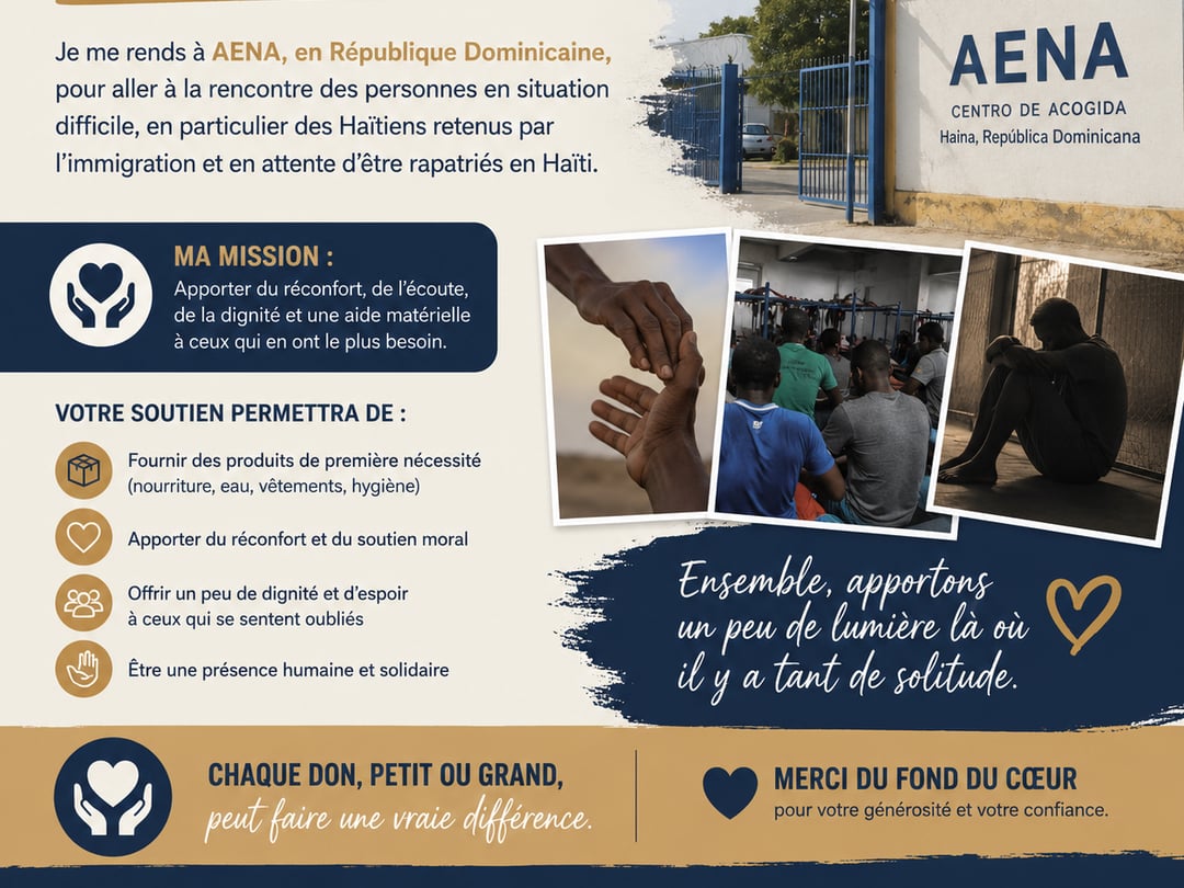 Cagnotte : Aidons les personnes haïtiennes en difficulté en République ...