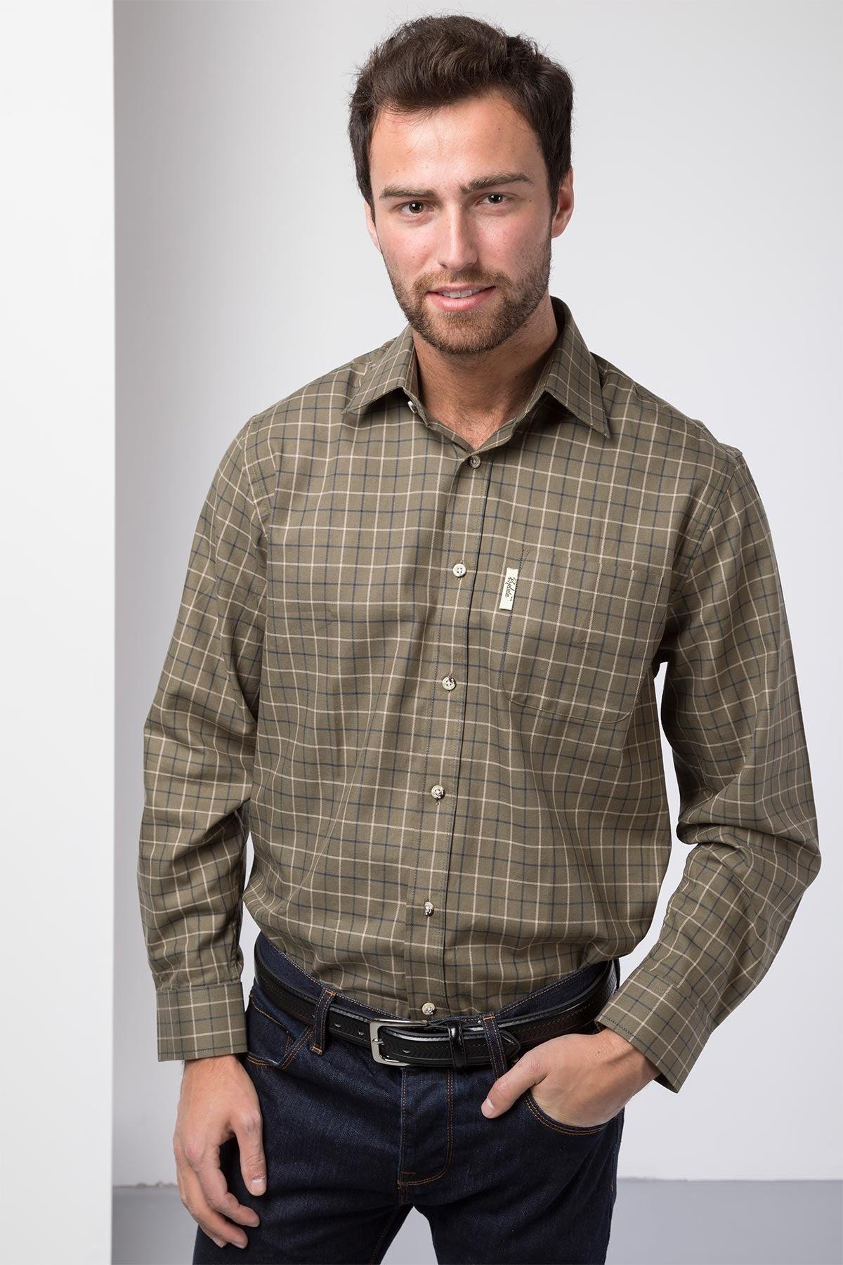 Mens Country Check Shirts UK - Rydale