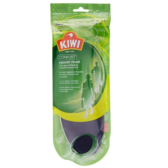 Kiwi Memory Foam Comfort Shoe Insoles UK