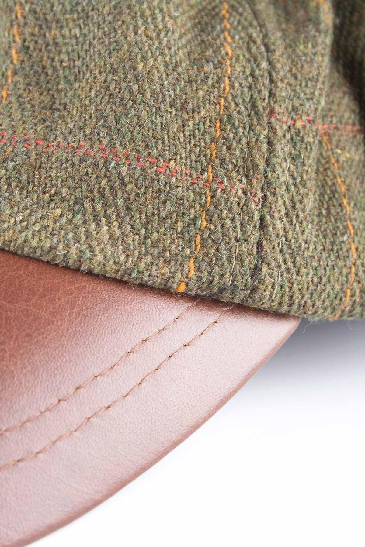 Men's Tweed Baseball Cap UK - Rydale