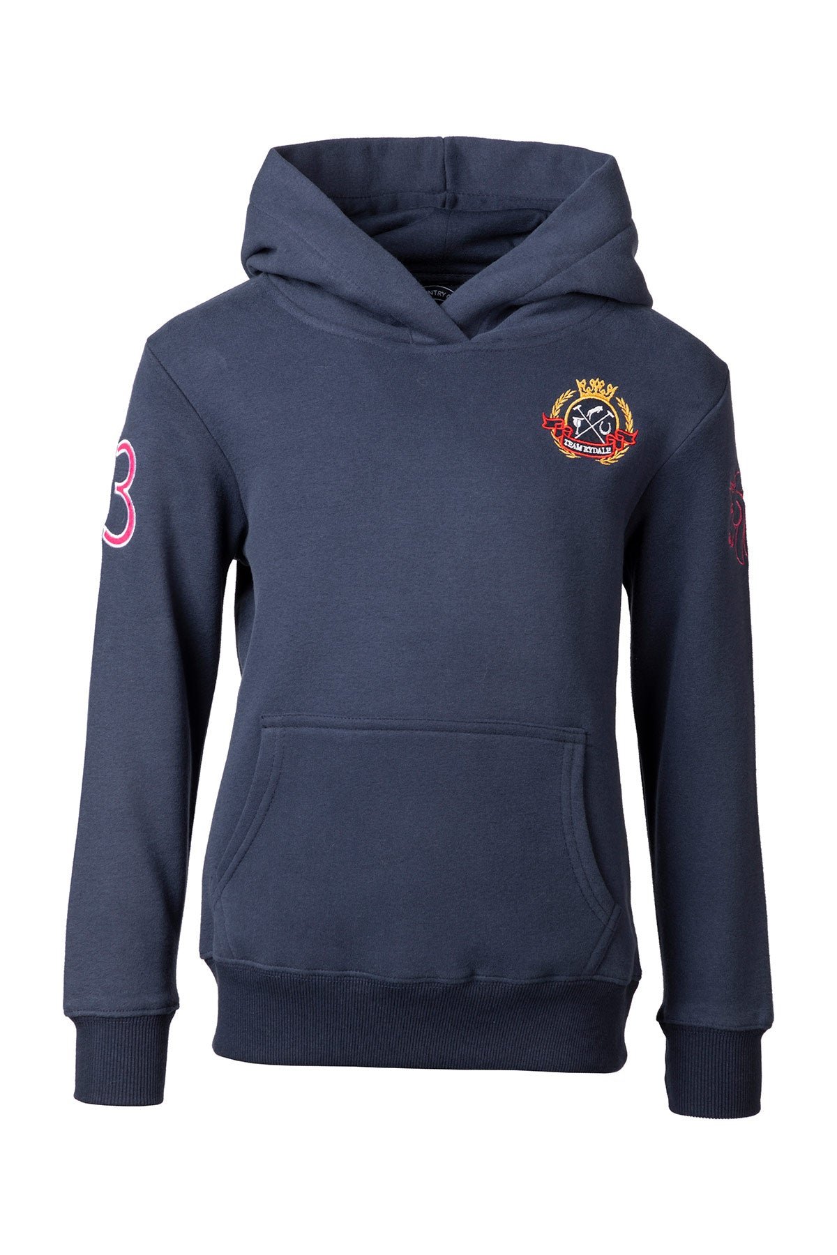 Girl's Emblem Overhead Hoody UK - Rydale