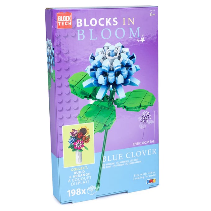 Block Tech Blue Clover Building Blocks In Bloom UK