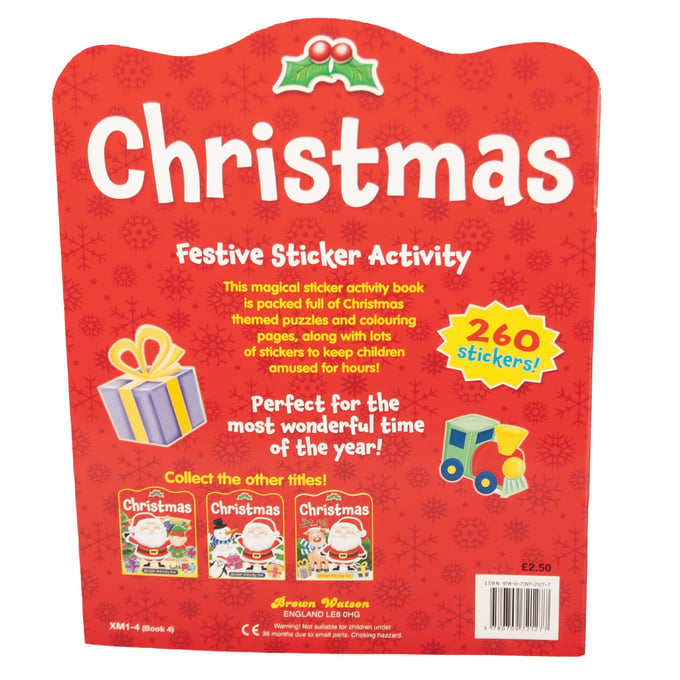 Christmas Sticker Book UK