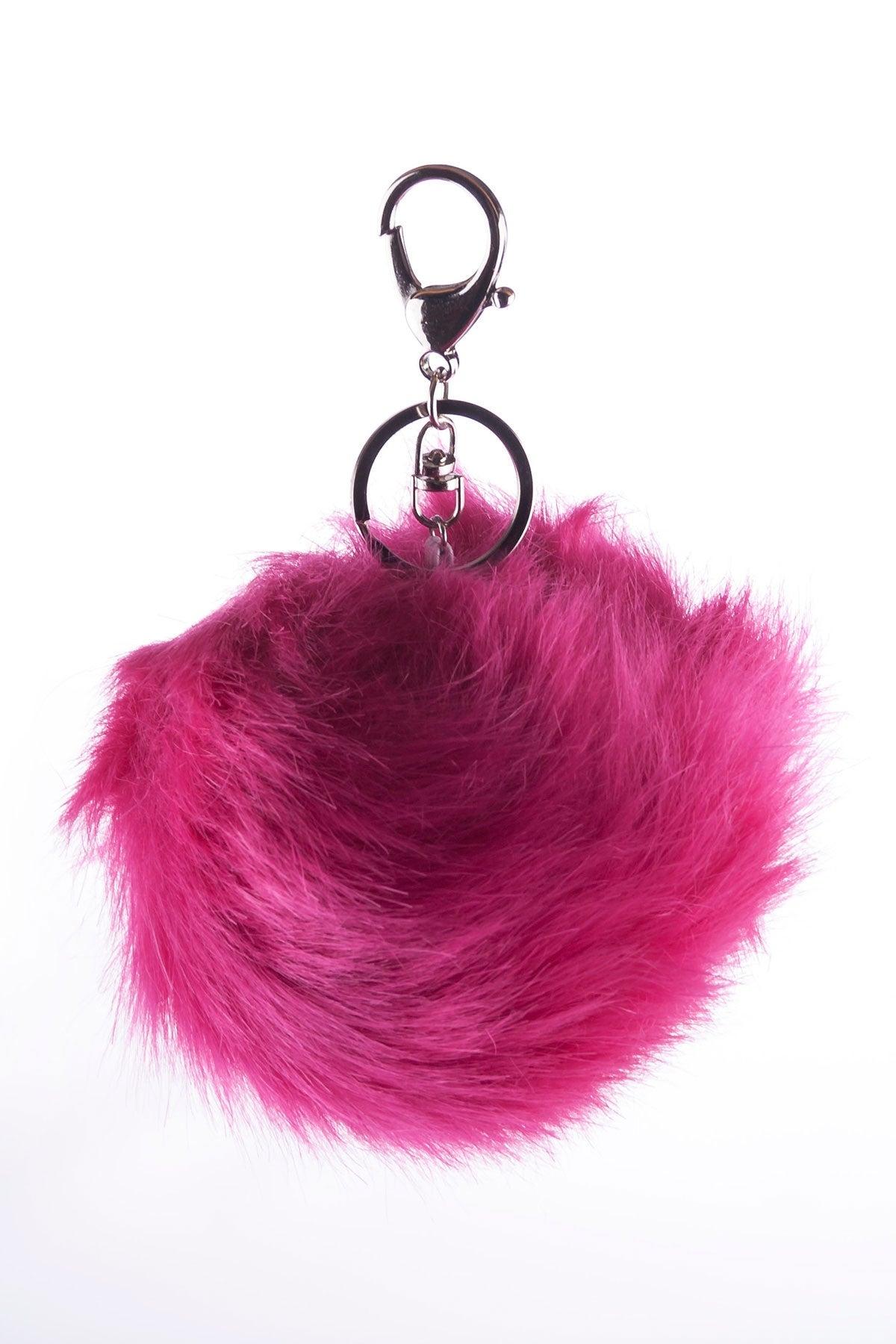 Pom Pom Keyring UK | Fluffy Keyring - Rydale