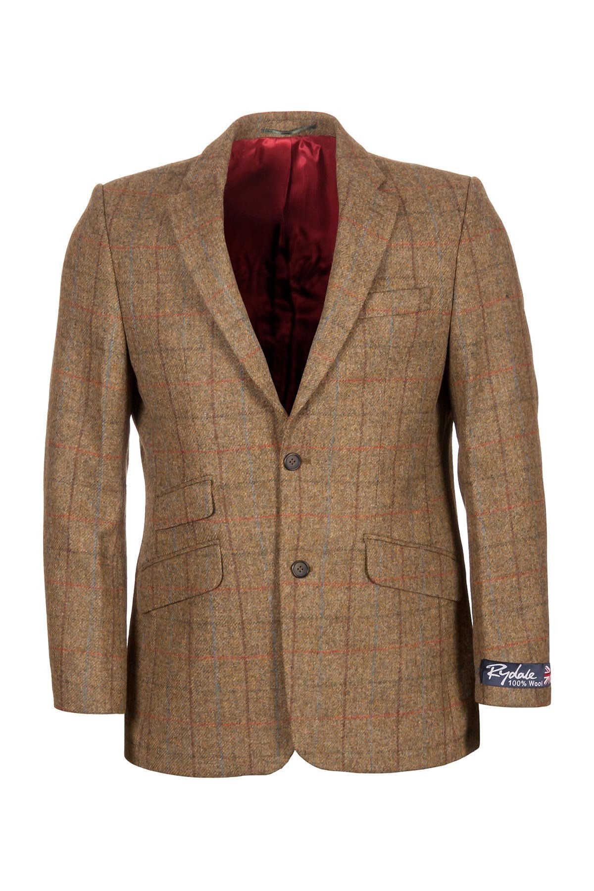 Mens Herringbone Tweed Jacket UK - Rydale