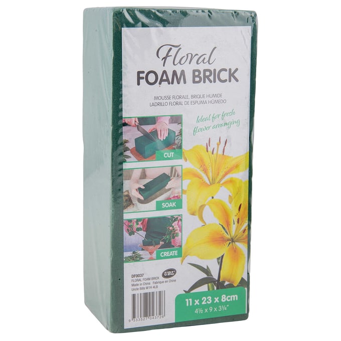 Green Floral Foam Brick | Flower Arranging UK
