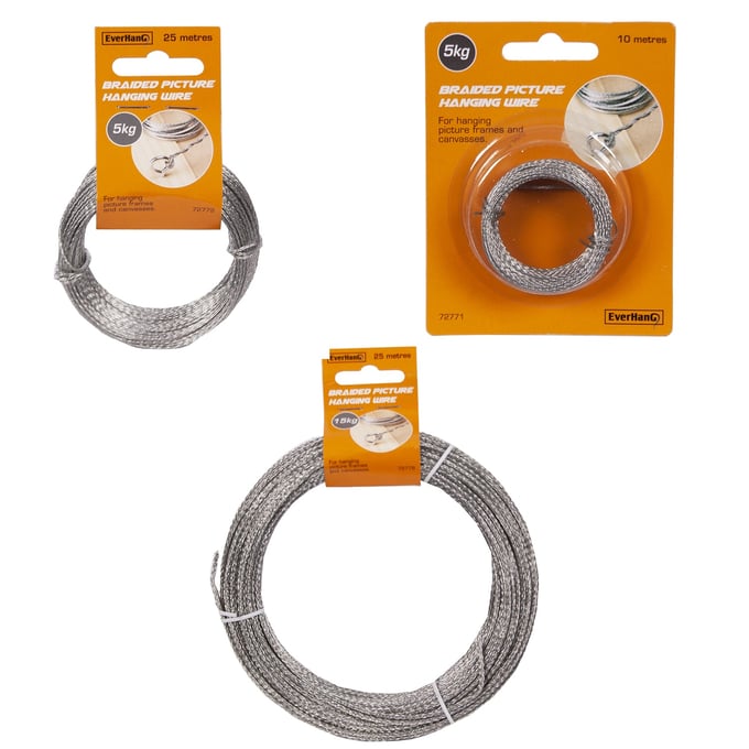 EverHang Braided Picture Hanging Wire UK