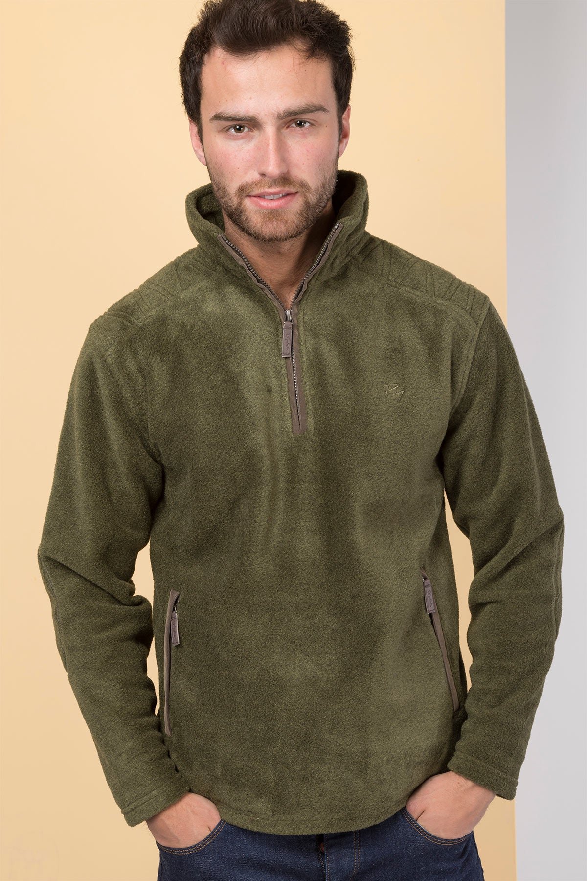 Mens Half Zip Fleece UK - Rydale