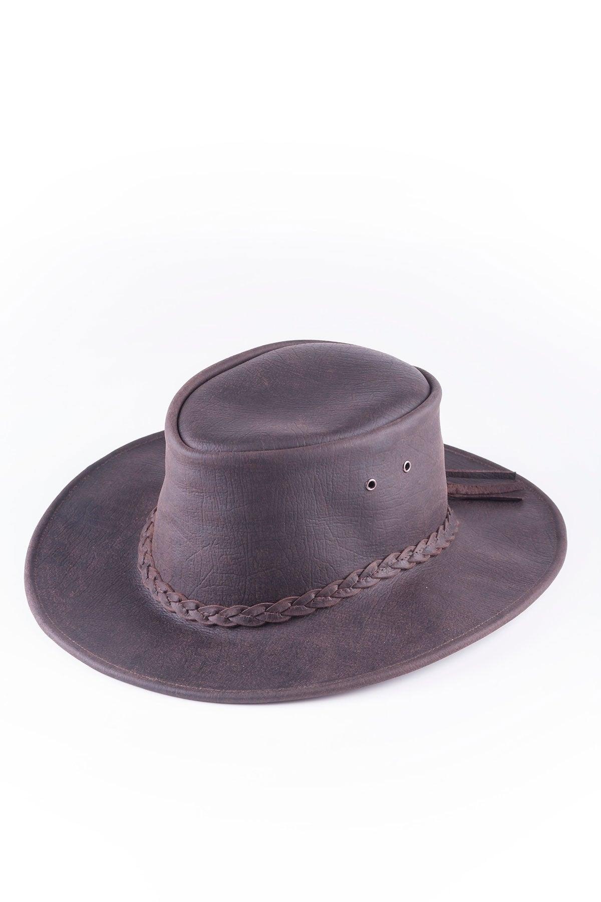Australian Textured Leather Hat UK - Rydale