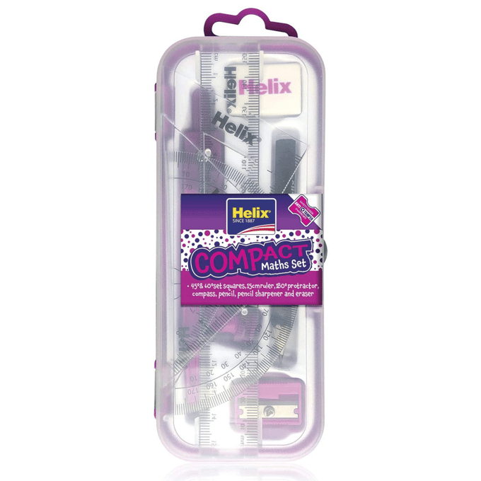 Helix | Compact Maths Set | 8 Piece UK