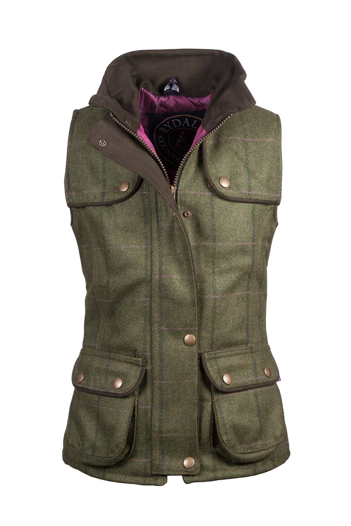 Girls Tweed Waistcoat UK - Rydale