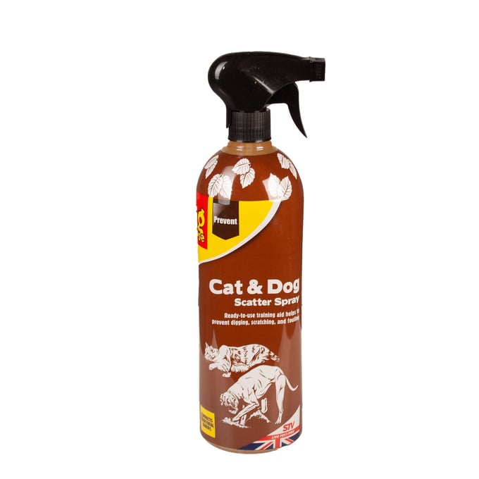 Cat & Dog Scatter Spray 1L | Animal Repellent UK