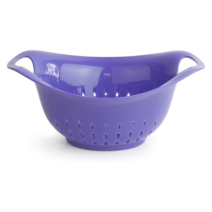 Architec Purple Oval Colander 1L | kitchen Utensils UK