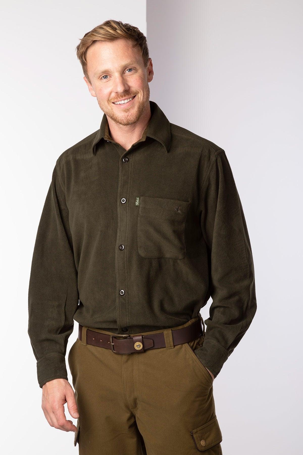 Men's Microfleece Shirt UK - Rydale