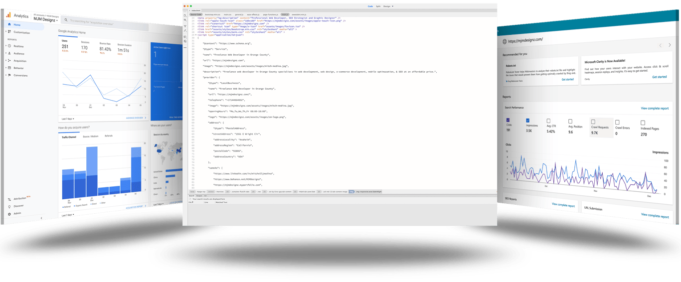 Website Optimization Services in Orange County | MJM Designz