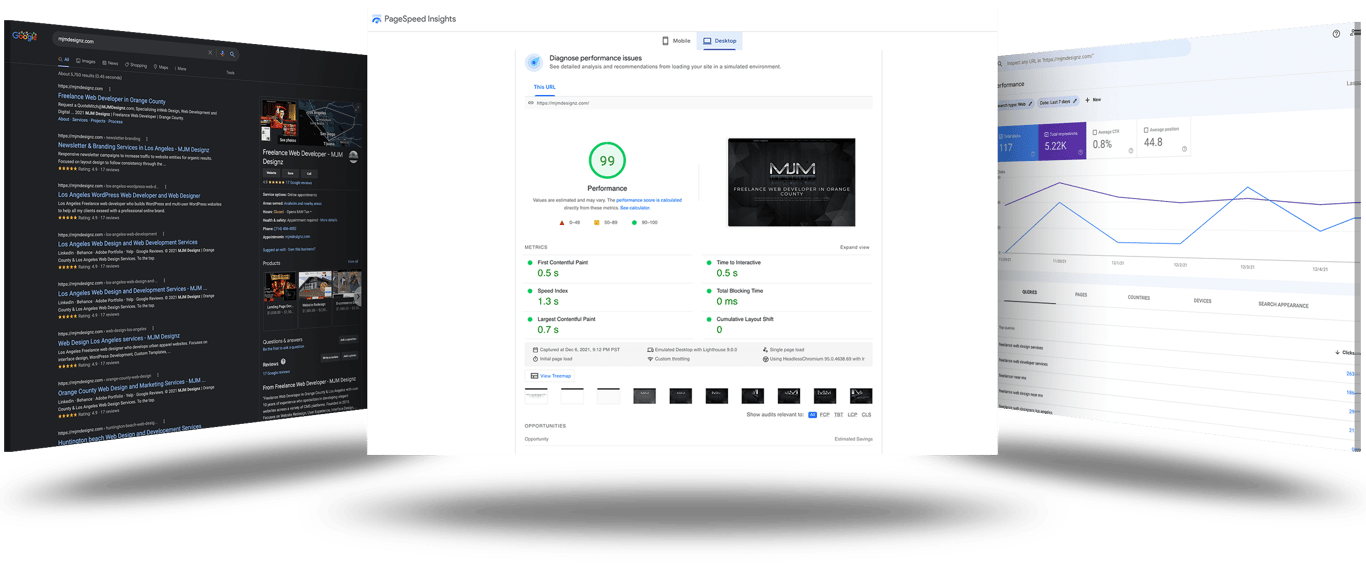 Website Optimization Services in Orange County | MJM Designz