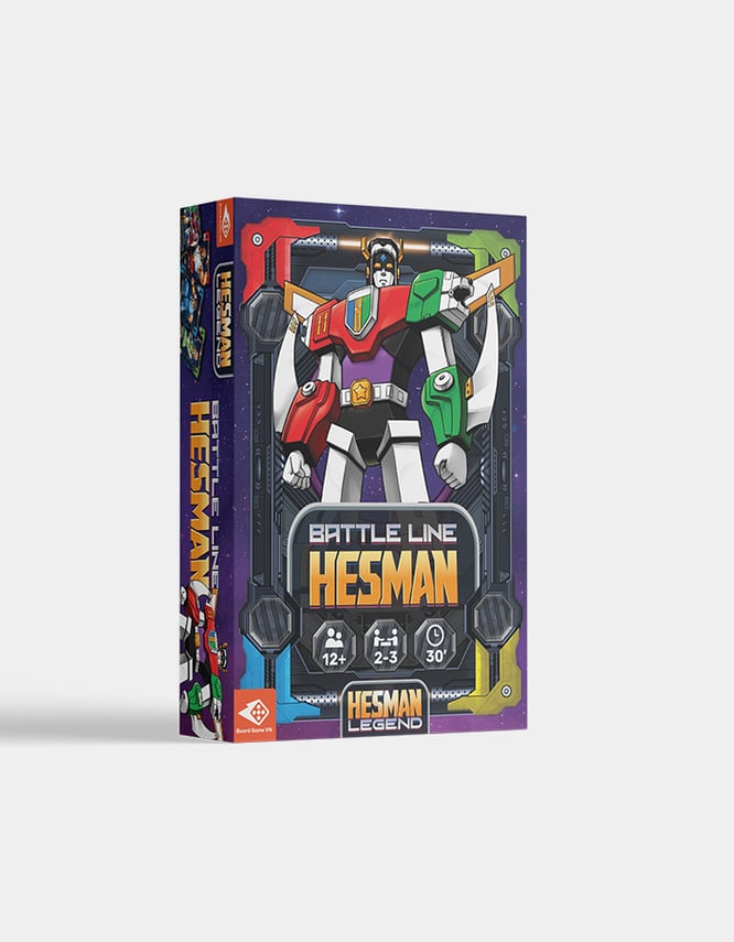 BATTLE LINE - HESMAN - Board Game cùng Dũng sĩ Hesman - Comicola Shop