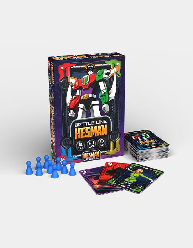 BATTLE LINE - HESMAN - Board Game cùng Dũng sĩ Hesman - Comicola Shop