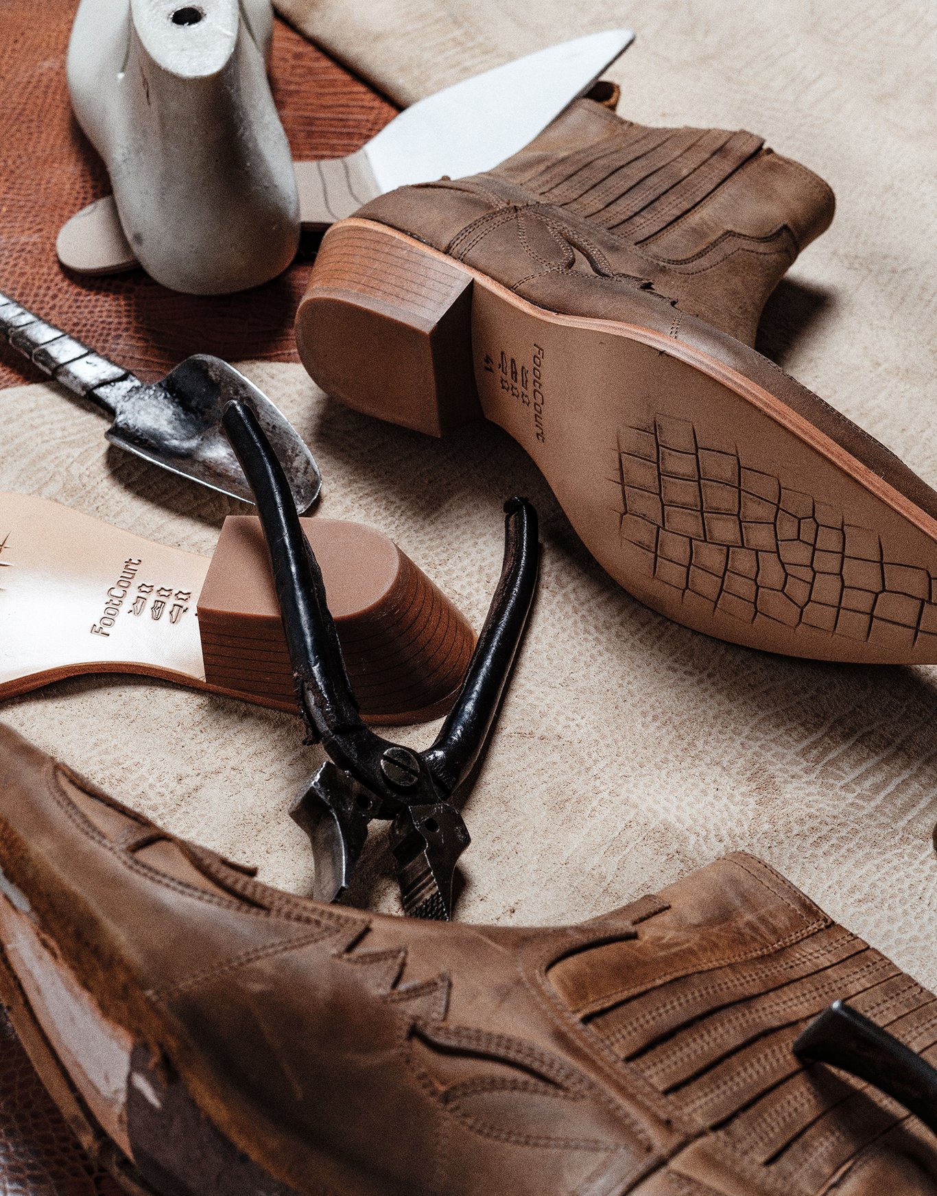 Leather Upper Men Boots - Turkish Leather