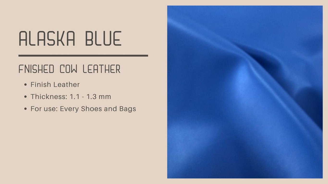 Alaska Blue - Turkish Leather