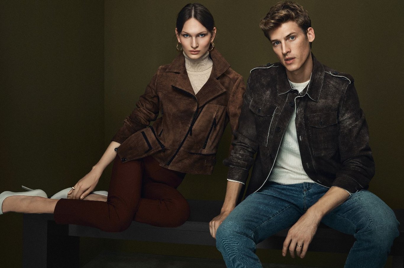 Sheep-Lamb Skin Men Coat - Turkish Leather