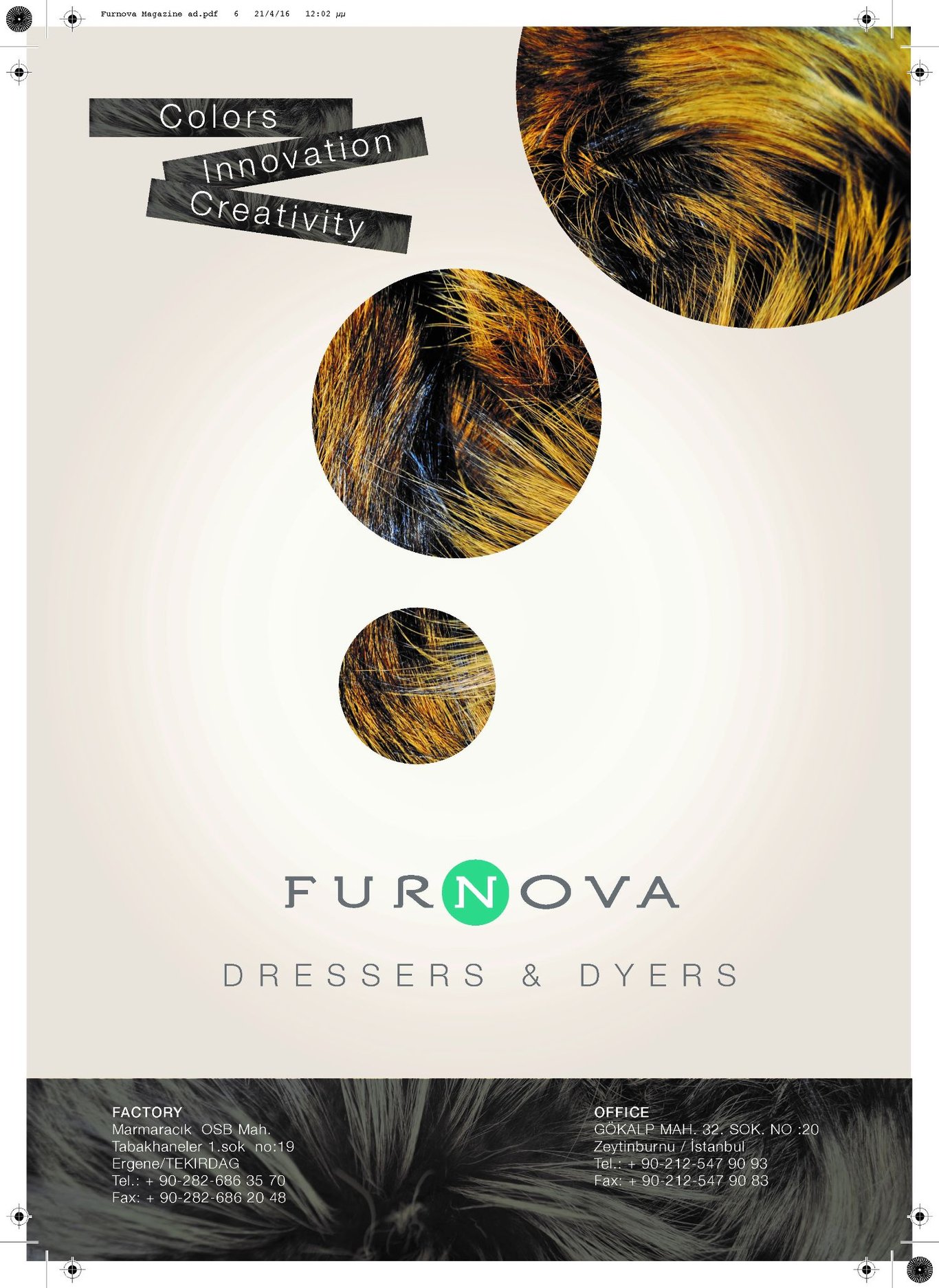 FURNOVA KÜRK SANAYİ VE TİCARET LİMİTED ŞİRKETİ - Turkish Leather