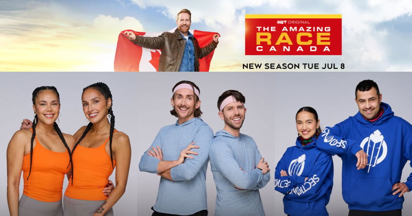 Amazing Race Canada returns in 2 weeks with 3 BC teams competing