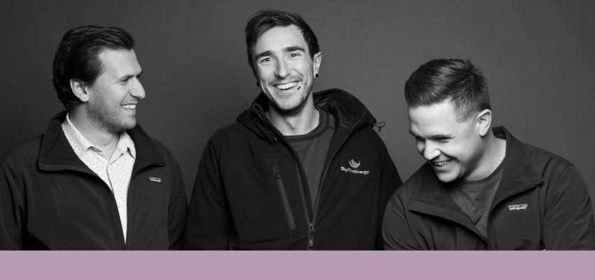 The Faces of Solar Power: Bryce Hayes, Forrest Tymchuk and Daniel Graham