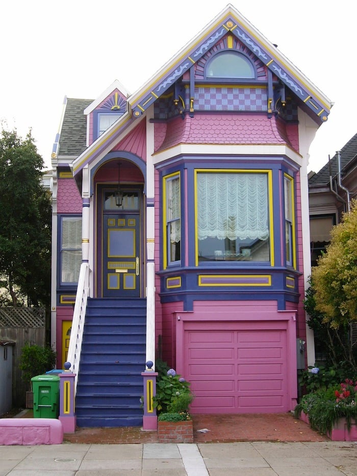 Outrageously Coloured Homes You'll Only Find in San Francisco