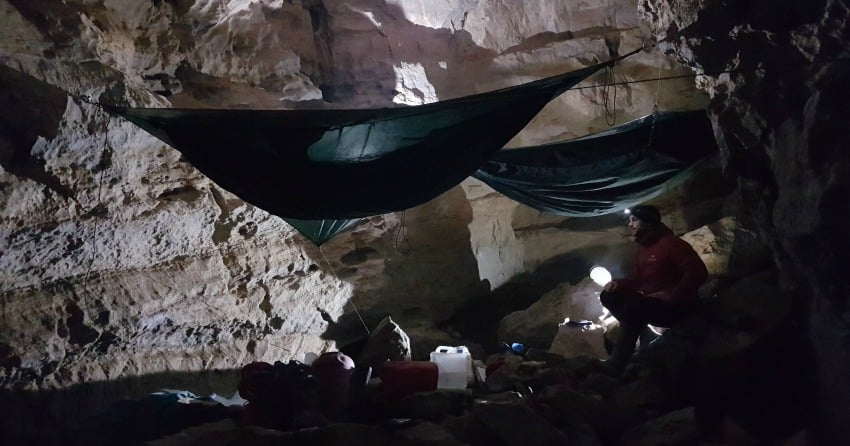 PHOTOS: Team of explorers discover the deepest cave in Canada