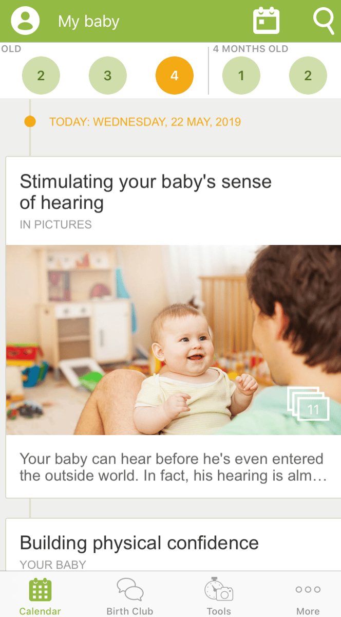 Useful baby apps for new parents