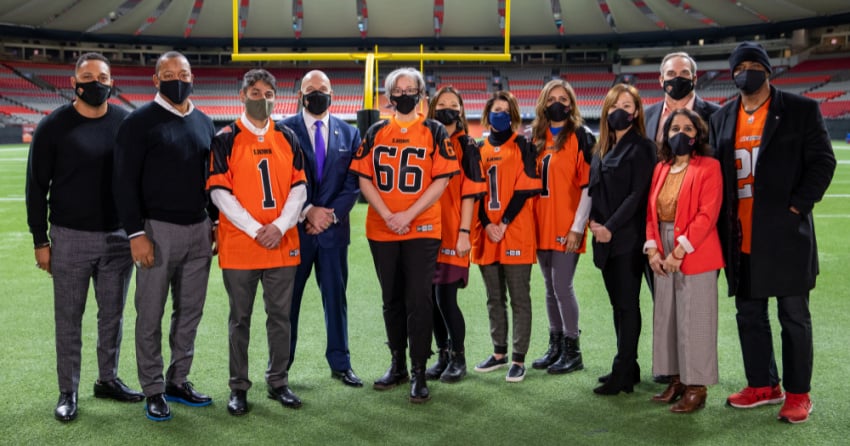 BC Lions taking a stand against racism in schools