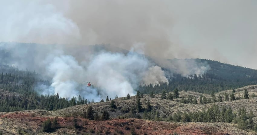 Osoyoos wildfire grows to more than 3,000 hectares, evacuations orders ...